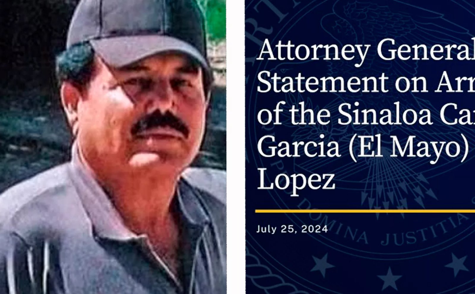 Us Confirms Arrest Of Sinaloa Cartel Leader El Mayo Zambada