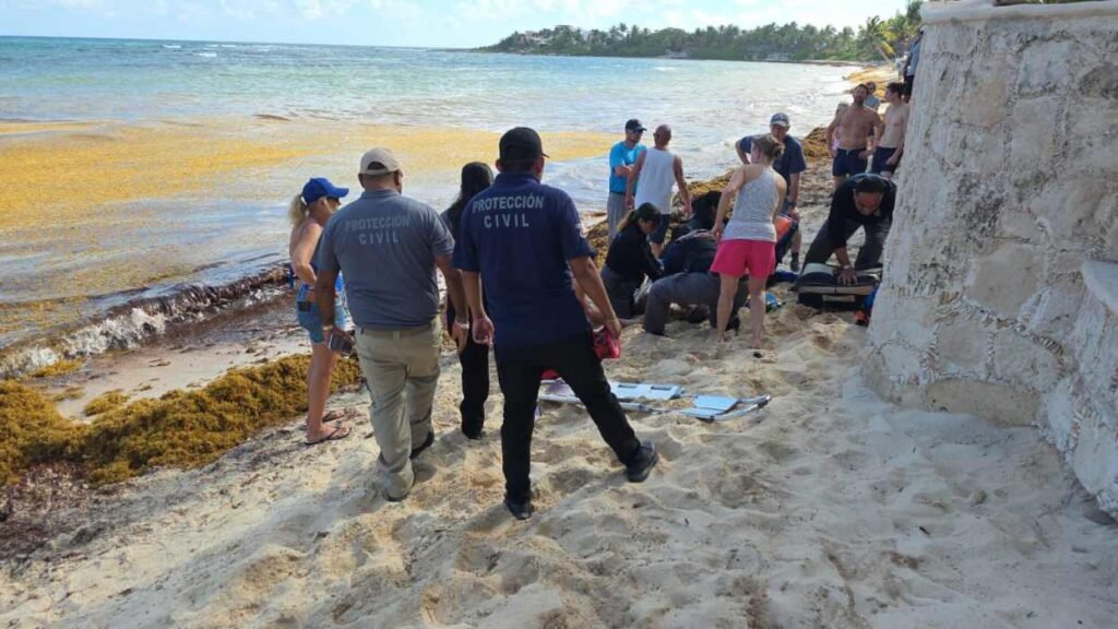 U.S. Tourist Drowns at Akumal Beach in Quintana Roo